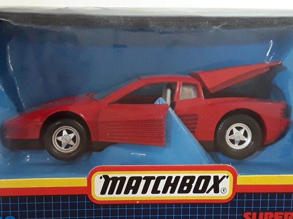 Matchbox K149 _ Matchbox Superkings _ Ferrari TestaRossa (Gebraucht) in ...