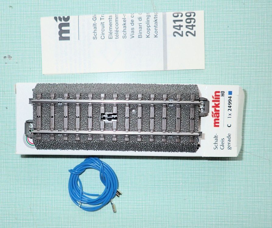 Märklin C H0 - Schaltgleis 24994 contact | Kaufen auf Ricardo
