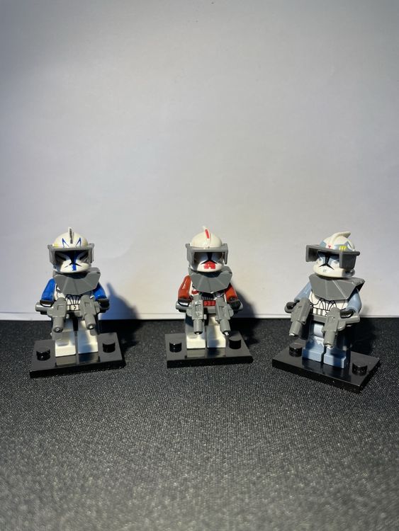 Star Wars Rex Fox Wollfe Phase 1 Clone Trooper Brick Custom | Kaufen ...