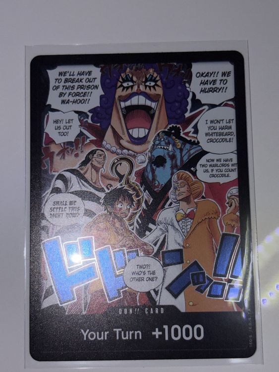 One Piece Karte Don !! Card OP16 THE TIME OF BATTLE 🇬🇧 (Neu (gemäss ...