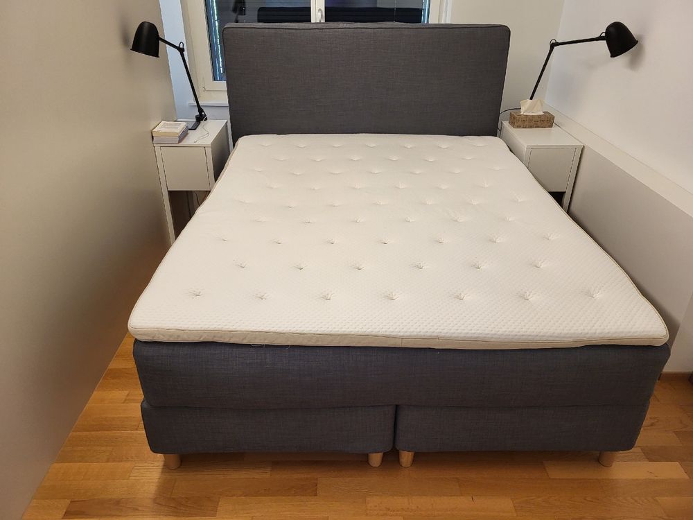 Ikea Dunvik Boxspringbett inkl. Topper (Gebraucht) in Bonaduz für CHF ...
