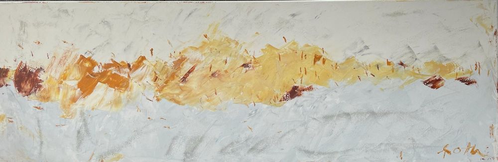 Acryl Bild auf Leinwand Original handgemalt | Kaufen auf Ricardo