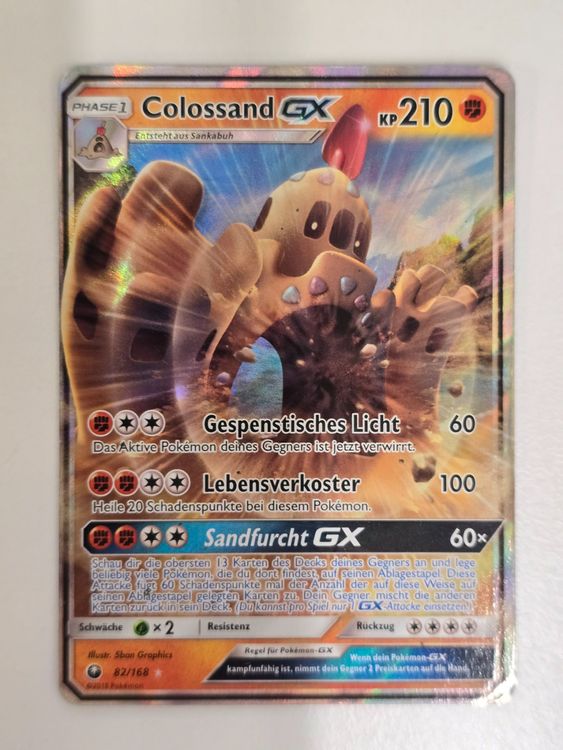 Pokémon Colossand GX 82/168 (Neu (gemäss Beschreibung)) in Thun für CHF ...