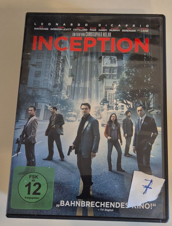 Inception DVD - Spannender Sci-Fi Thriller (Gebraucht) in Regensdorf für CHF 2 – mit Lieferung ...