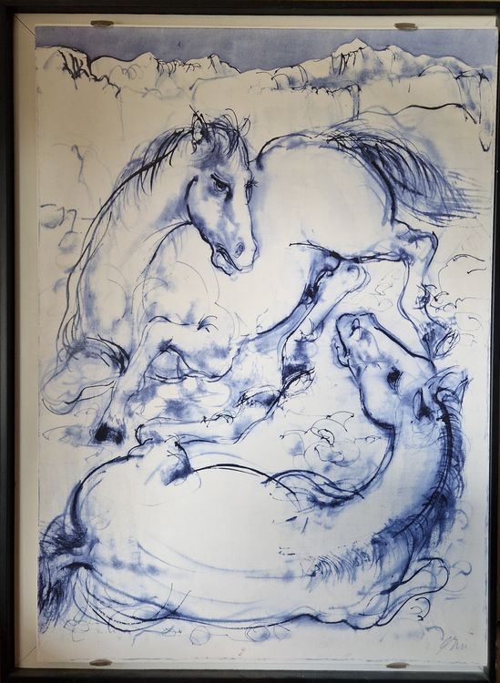 tableau en céramique de Hans Erni (Gebraucht) in Renens VD für CHF 299 – nur Abholung auf ...