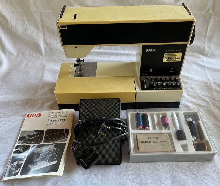 Pfaff Tipmatic 1027 Nähmaschine (Gebraucht) in Sissach für CHF 30 – nur ...