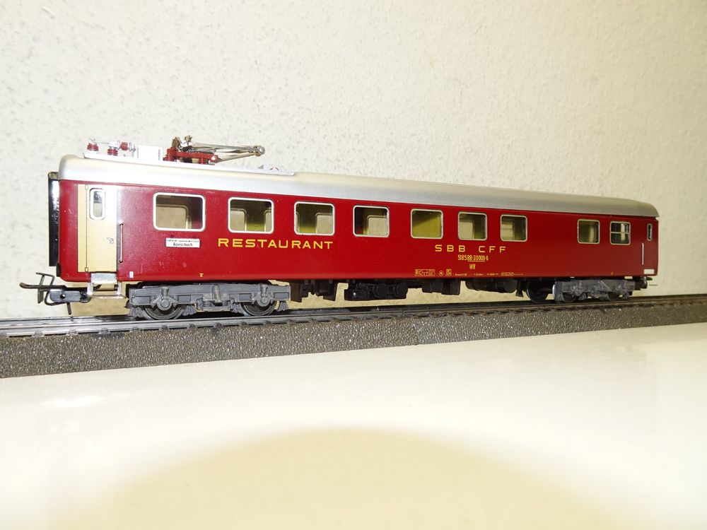 Märklin Personenwagen SBB 009-6 Restaurant HO (8) | Kaufen auf Ricardo
