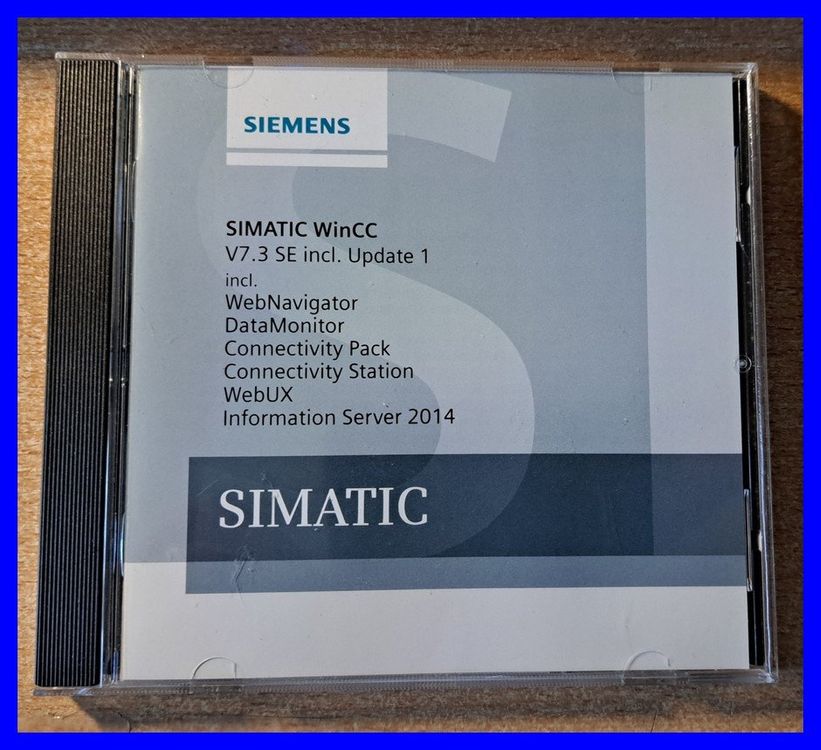 Logiciel SIemens Simatic WinCC V7.3 Second Edition Update 1 (Gebraucht) in Cernier für CHF 25 ...