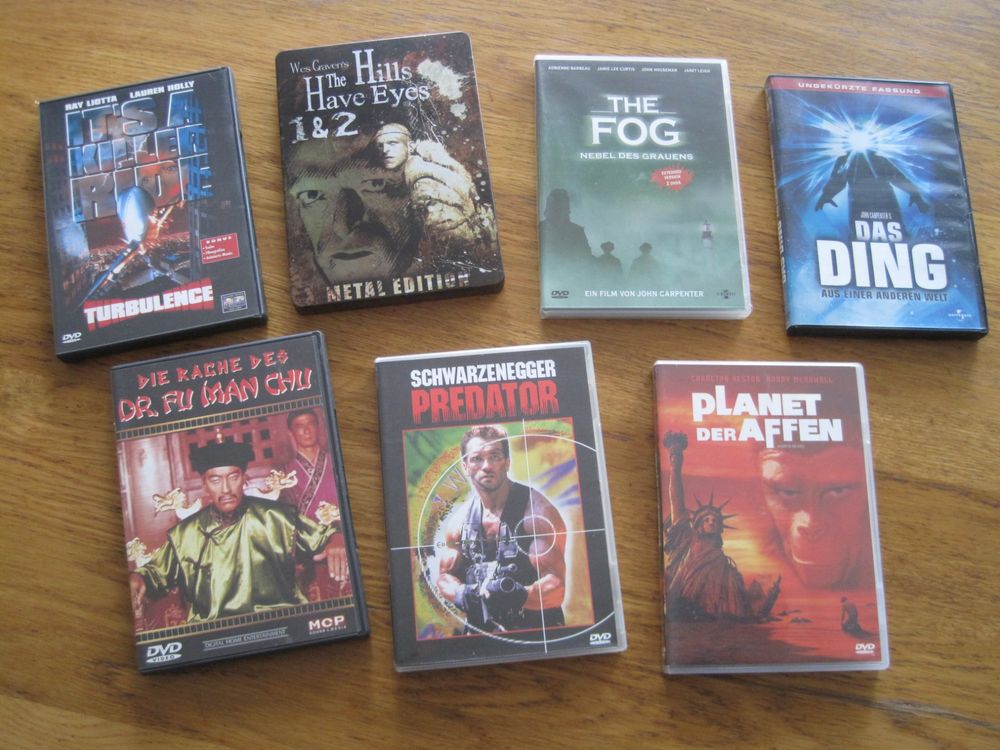 Horror & Science Fiction Klassiker LOT DVD 's (Gebraucht) in Gossau SG ...