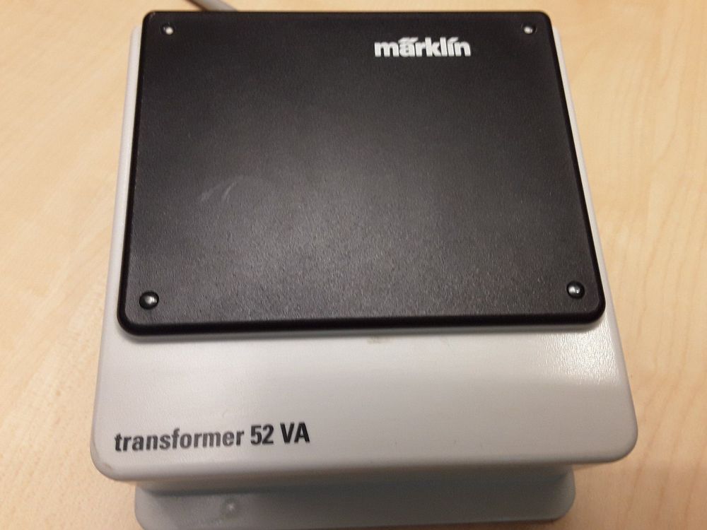 Modelleisenbahn ___ Märklin 6002 __Transformer 52 VA (Gebraucht) in Uerikon für CHF 17 – mit ...