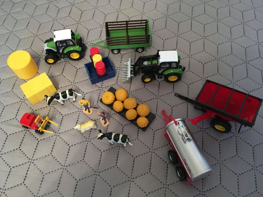 Farm-Set Landwirtschaftsfahrzeuge 16tlg | Kaufen auf Ricardo