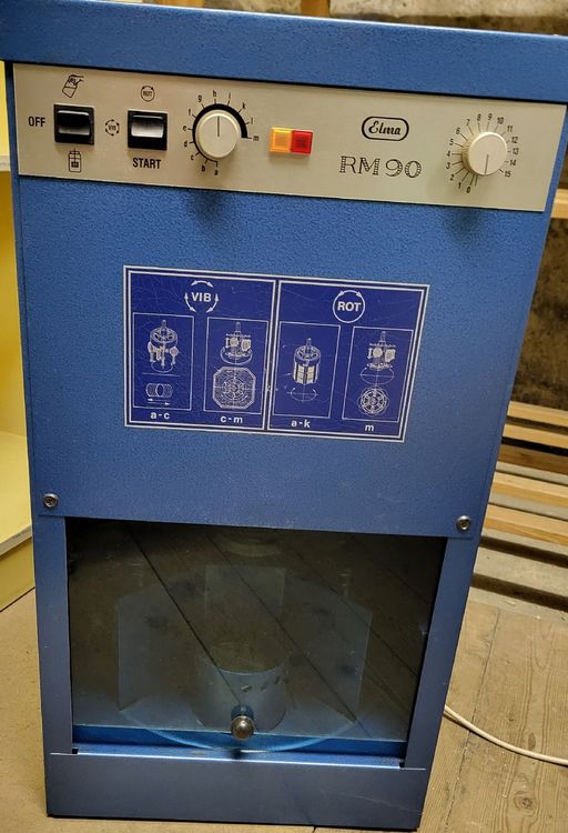 Elma RM90 Rotationsreingumgsmaschine für Uhrwerke Vintage (Defekt) in ...