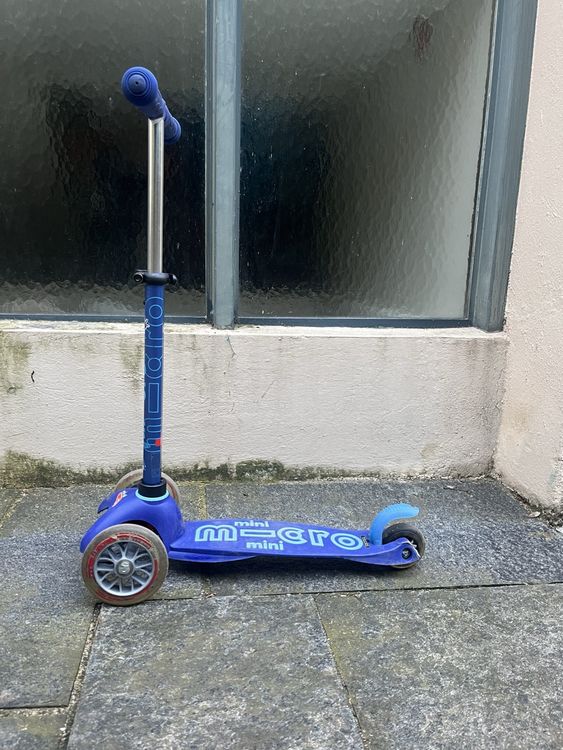 Micro Mini Scooter, Blau, 3-Rad (Gebraucht) in Zürich für CHF 17 – nur Abholung auf Ricardo kaufen