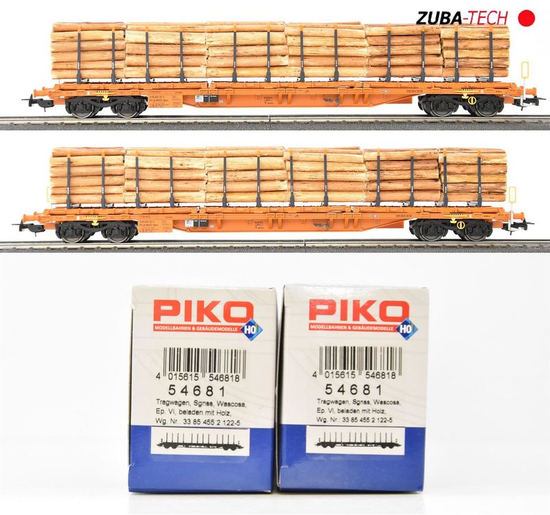 Piko 54681 2x Tragwagen SBB H0 GS (Gebraucht) in St. Gallen für CHF 71. ...