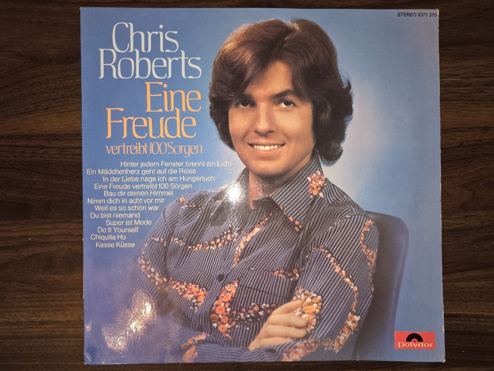 Chris Roberts – Eine Freude – Vinyl LP – Schlager! (Gebraucht) in Aesch ...