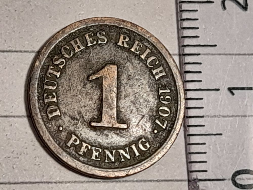 1 Pfennig 1907 e Deutsches Kaiserreich | Kaufen auf Ricardo