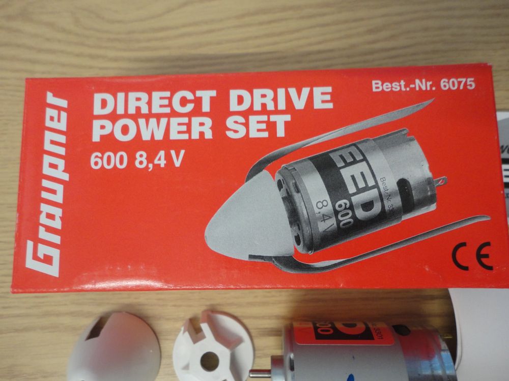 GRAUPNER POWER-ANTRIEBSSET SPEED 600 8,4V | Kaufen auf Ricardo