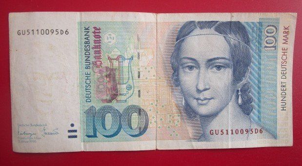 100 DM Schein Clara Schumann 1990 G5110095D6 (Gebraucht) in Luzern für ...