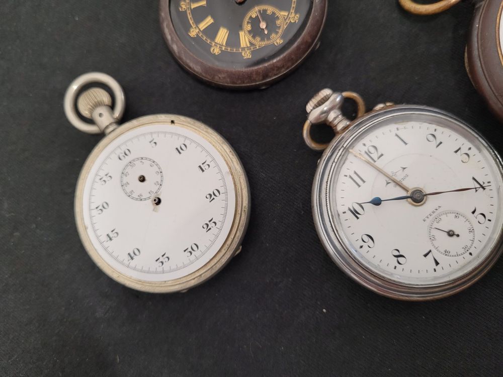 7 antike Taschenuhren (Gebraucht) in Wolfertswil für CHF 79 – mit Lieferung auf Ricardo kaufen