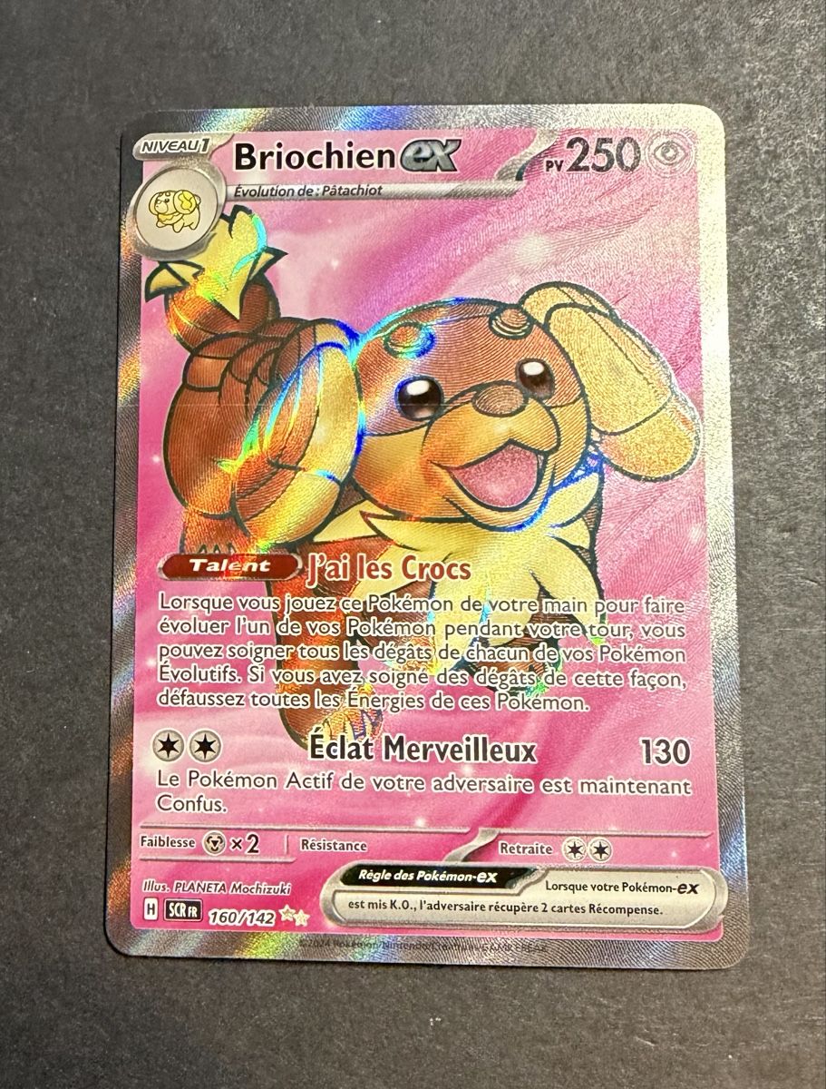 Pokémon Briochien EX 169/142 Couronne Stellaire FR (Neuf (Voir ...