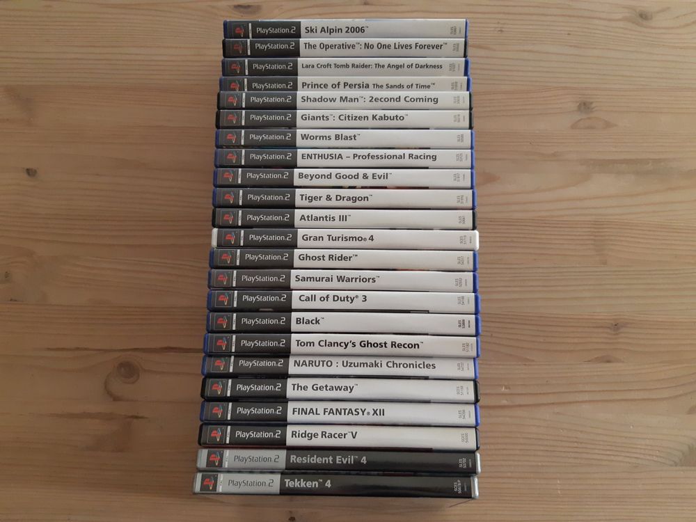 Playstation 2 Spiele Sammlung: 23 PS2 Games | Kaufen auf Ricardo