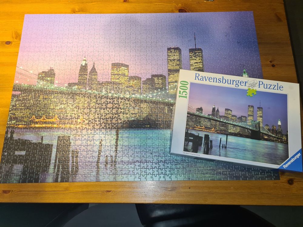 Ravensburger Puzzle 1500 Teile Skyline von New York | Kaufen auf Ricardo