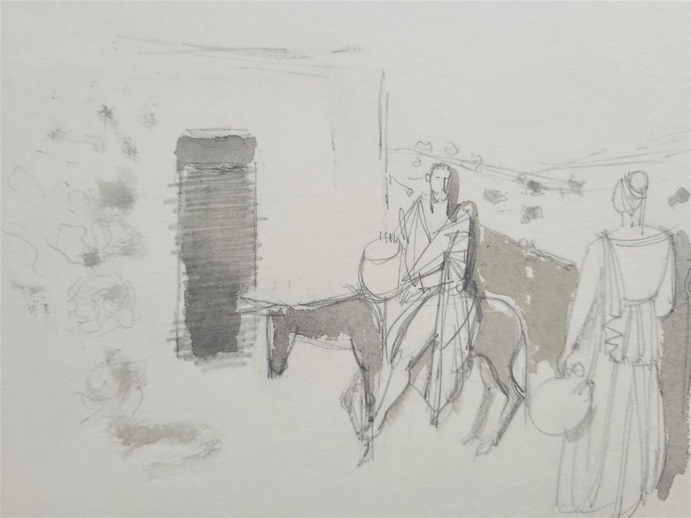 Adrien Holy (1898 - 1978) - Zeichnung (Gebraucht) in Elgg für CHF 60 – mit Lieferung auf Ricardo ...