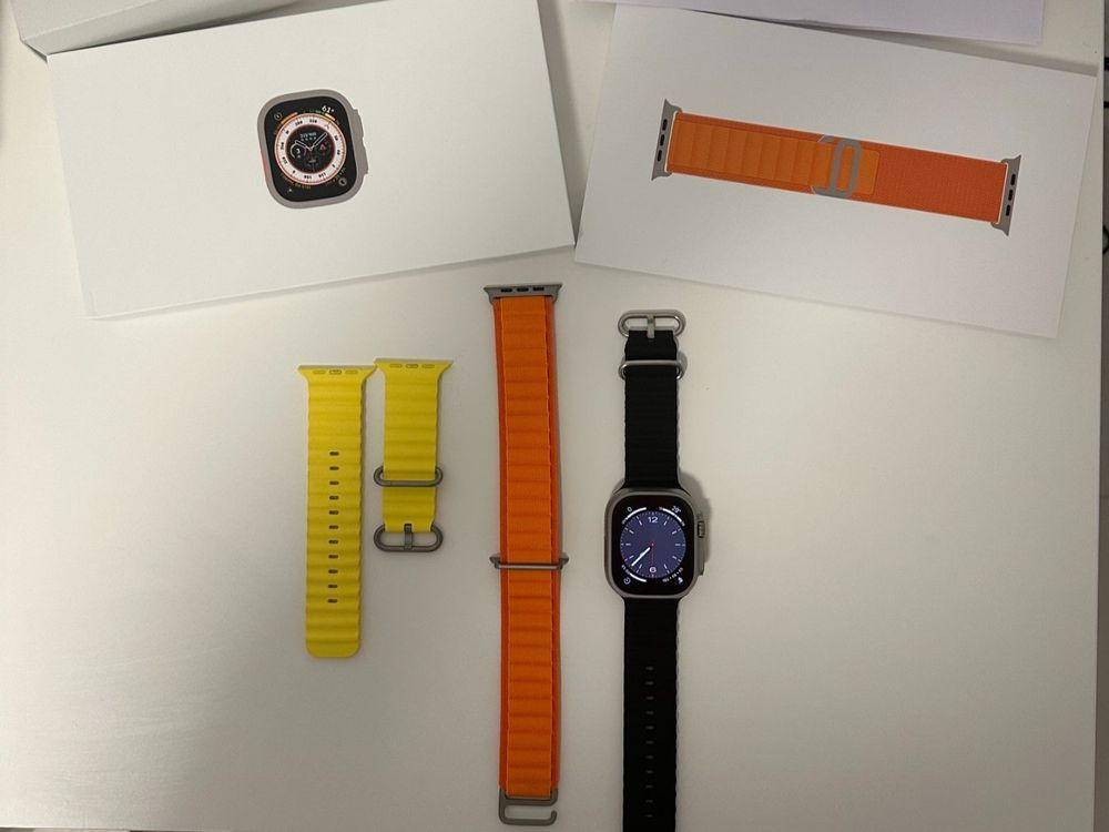 Apple Watch Ultra Alpine Loop + 2 bracelets (Neu (gemäss Beschreibung ...