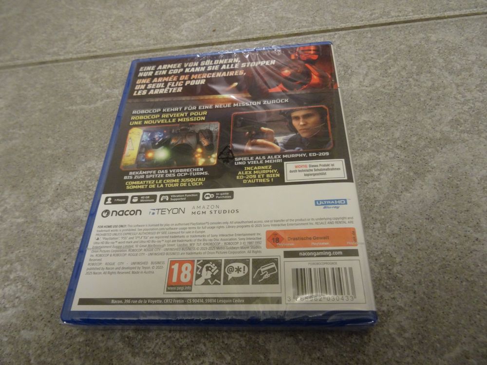 RoboCop Rogue City - Unfinished Business PS5 NEUWARE ab 1Fr (Neu und ...
