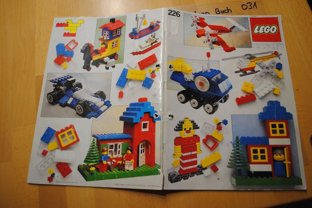 Lego BA 226 alte Bauanleitung - Ideenbuch / (031) (Gebraucht) in St ...