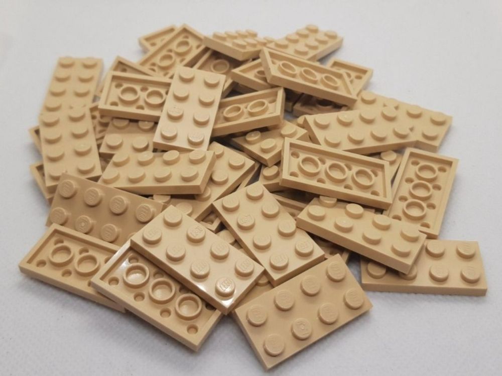 Lego 40 Stk. Plate tan 2x4 (tan) (Neu (gemäss Beschreibung)) in Inwil ...