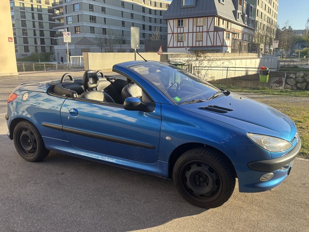Peugeot 206 1.6 Cabrio ab nur CHF 1.- (Gebraucht) in Wallisellen für CHF 354 – nur Abholung auf ...