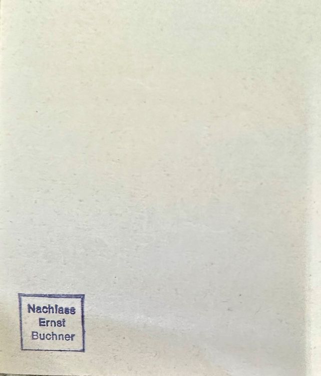 Ernst Büchner (1886-1951) Aquarell Gemälde, 32x24 cm (Gebraucht) in ...