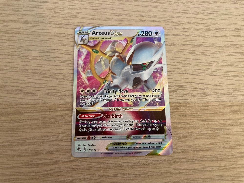 Pokemon Arceus VStar Eng. | Kaufen auf Ricardo