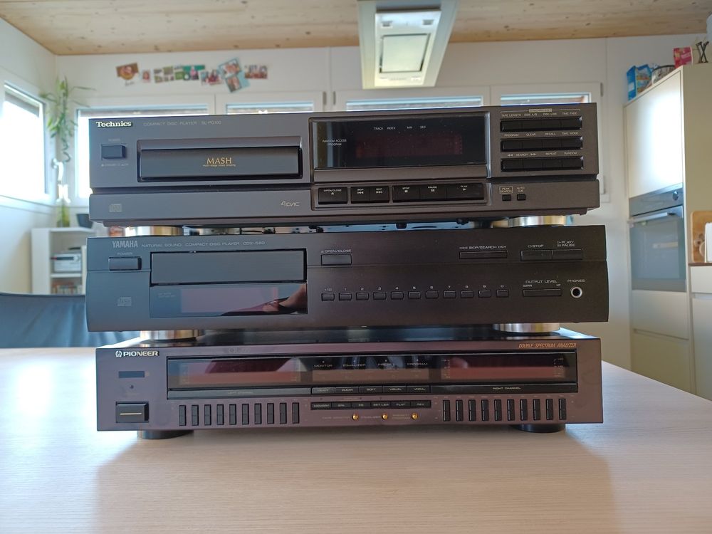 Lot 2x CD-Player + 1x Equalizer Yamaha Technics Pioneer | Kaufen auf ...