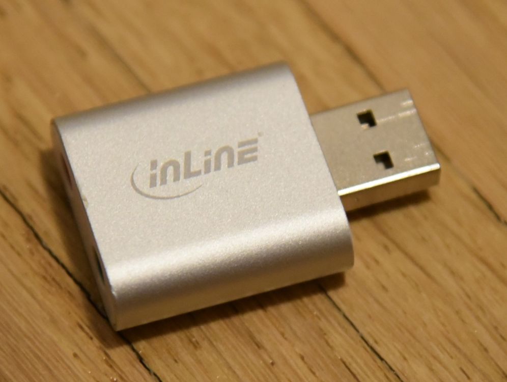 USB Soundkarte von InLine (Gebraucht) in Attinghausen für CHF 3.5 – mit ...