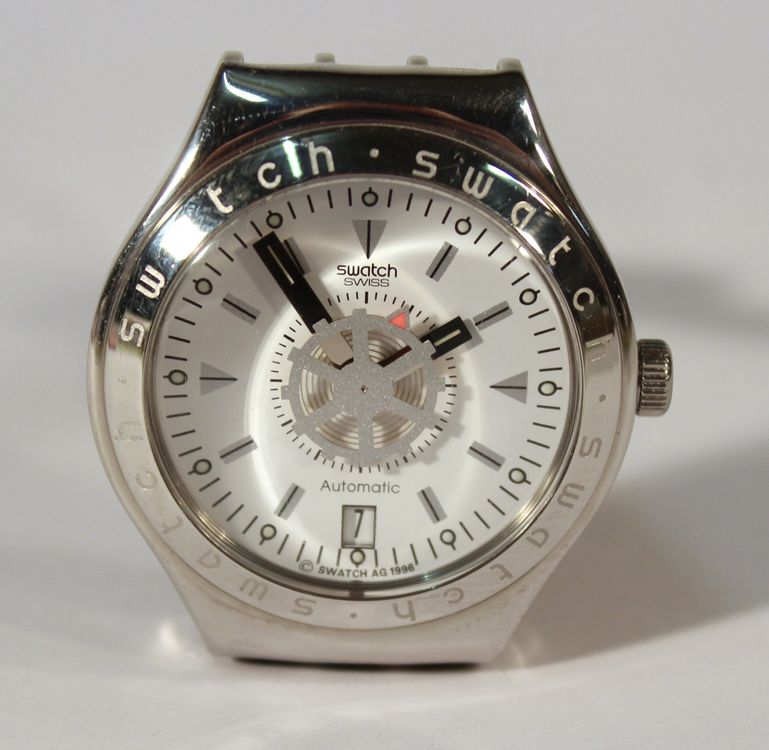 Swatch Irony Automatic 1996 Spinnin Yas401 23 Jewels mit OVP (Gebraucht ...