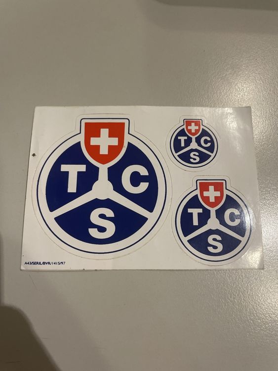 TCS Sticker (Gebraucht) in für CHF 3 – mit Lieferung auf Ricardo kaufen