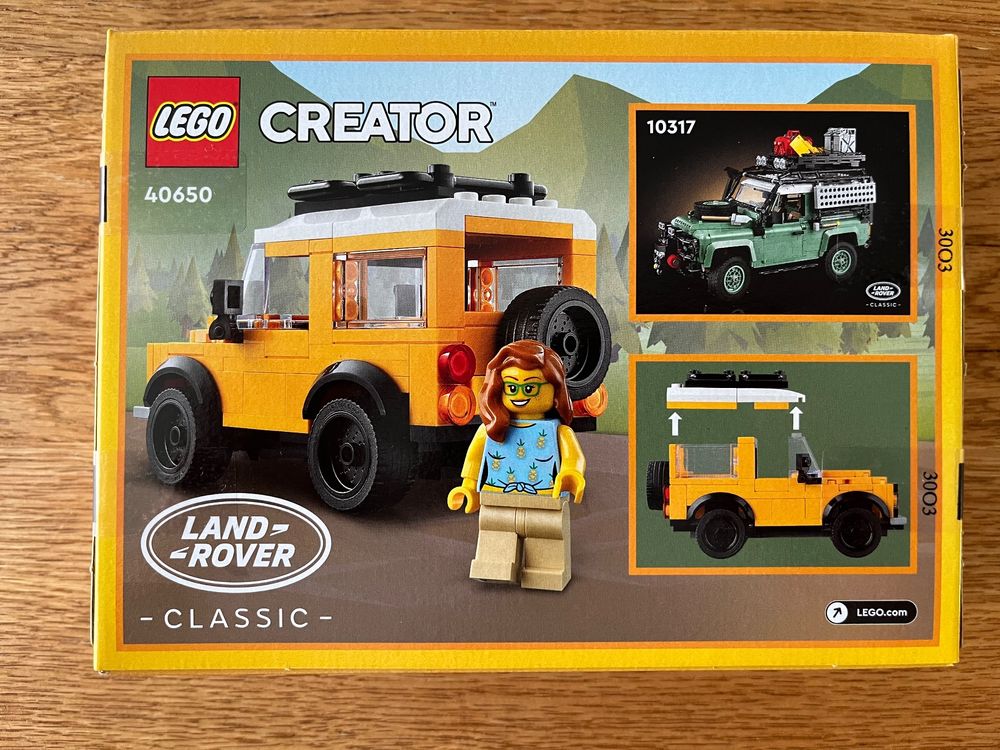 Lego 40650 Creator Land Rover Classic Defender (Neu und ...