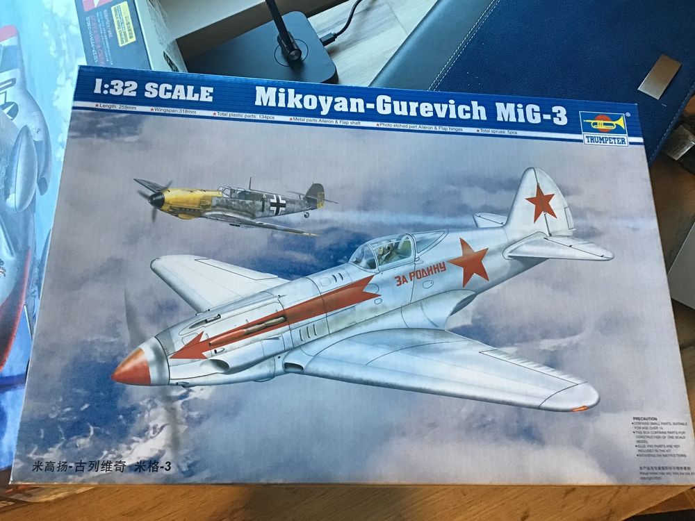 Trumpeter 02230 Mikoyan-Gurevich Mig-3 1:32 neu (Neu und ...