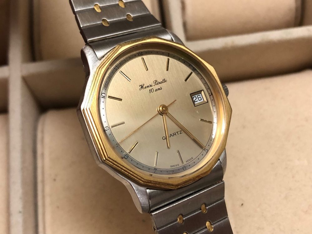Belle montre Henri Paratte pour homme 33mm fonctionne (Gebraucht) in ...