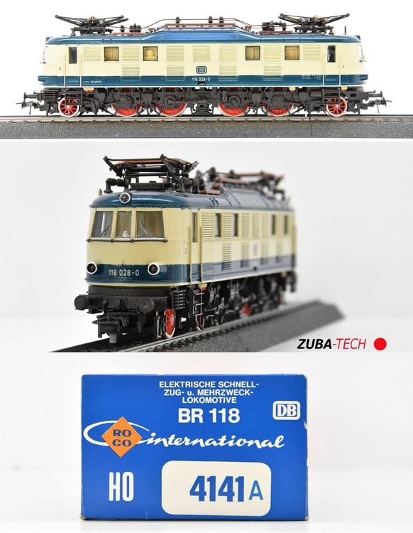 Roco 4141A E-Lok BR 118 DB H0 GS mit OVP (Gebraucht) in St. Gallen für CHF 49.5 – mit Lieferung ...