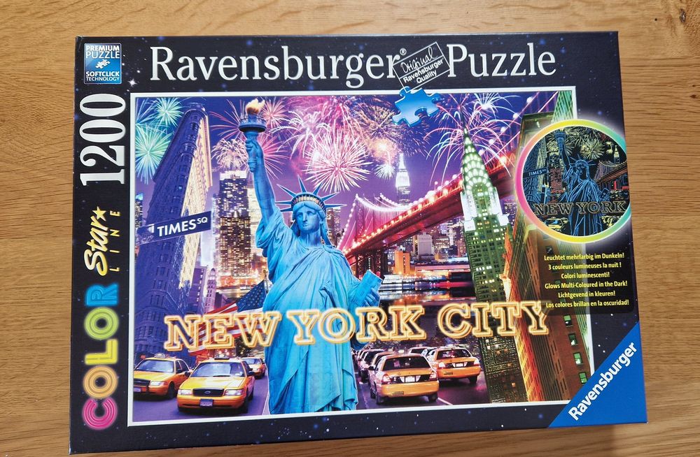 Ravensburger Puzzle New York 1200 Teile (Gebraucht) in Bremgarten b ...