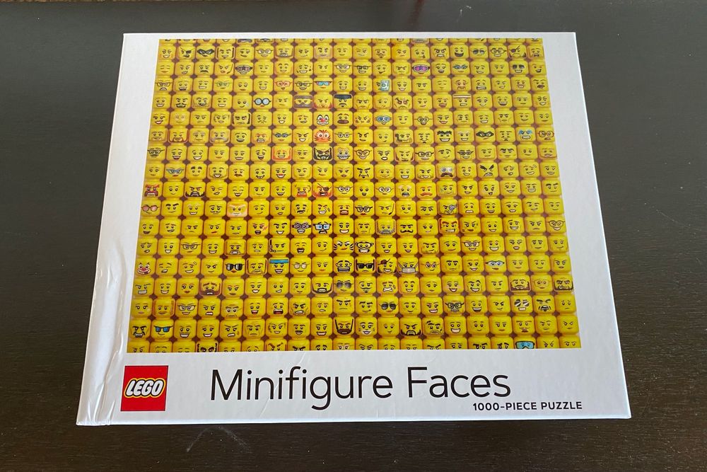 Lego Puzzle Minifigure Faces 5007070 - 1000 Teile | Kaufen auf Ricardo