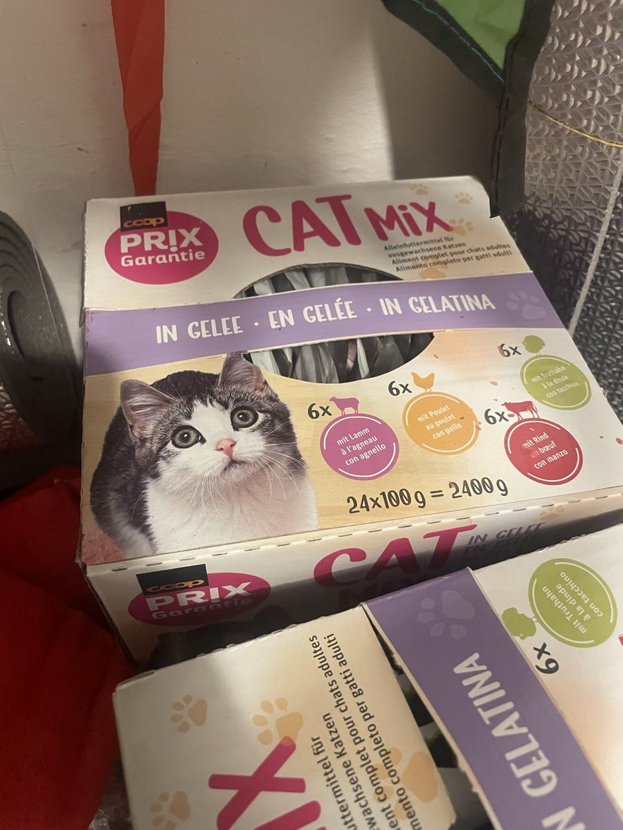 Katzenfutter Coop Prix Garantie Cat Mix, 12 x 24x100g, Gelee (Neu und ...