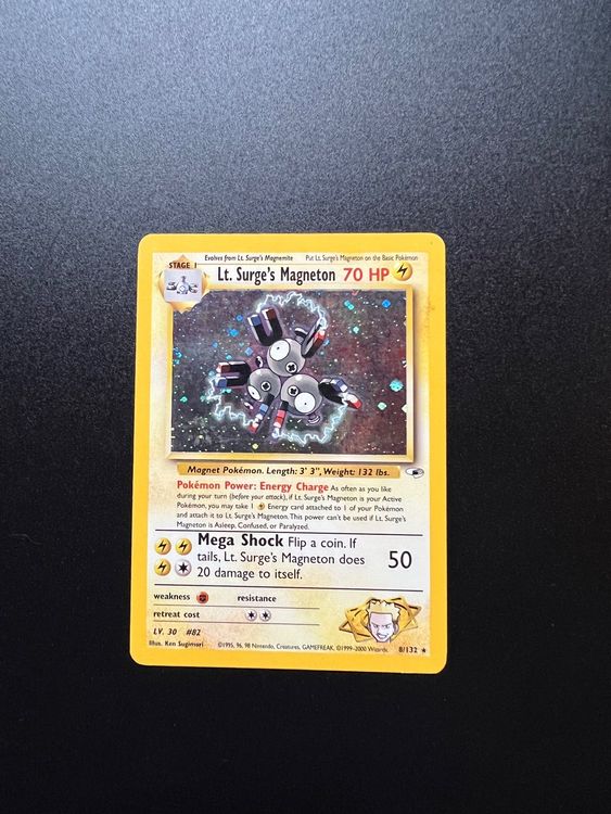 POKEMON LT. SURGE'S MAGNETON HOLO CARD GYM CHALLENGE RARE | Kaufen auf ...