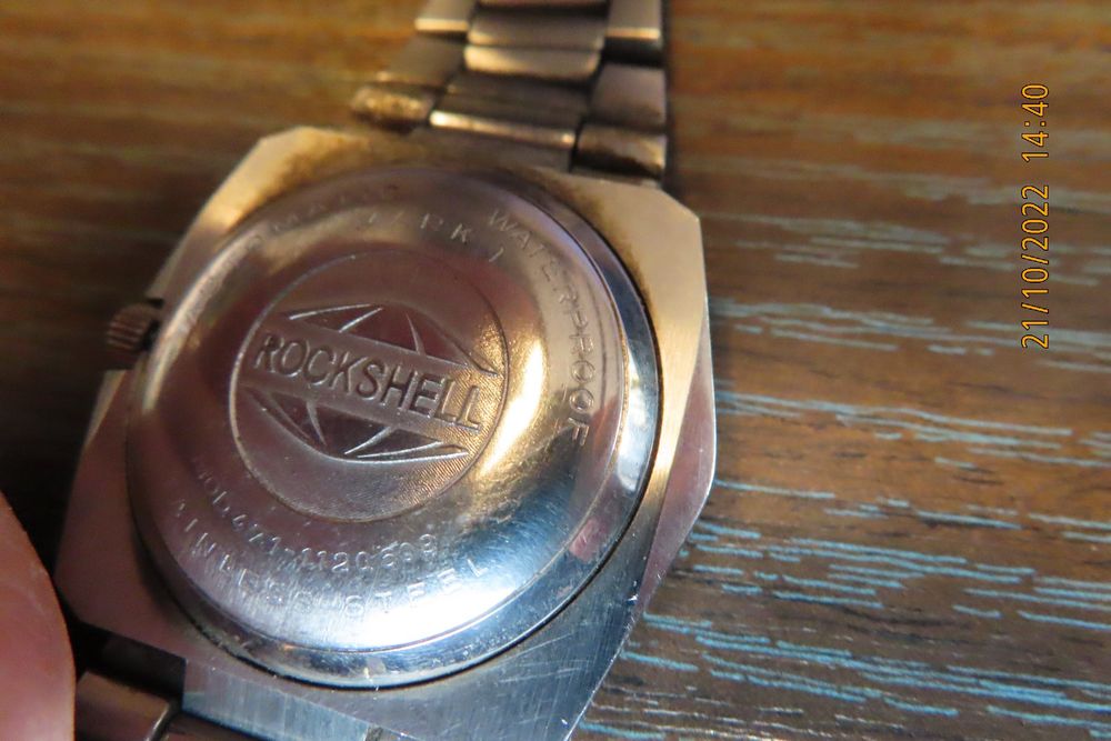 Vintage Roamer, Rockshell, Mark 1, läuft,Glas polieren,Ø40.0 (Gebraucht) in Oberdorf BL für CHF ...