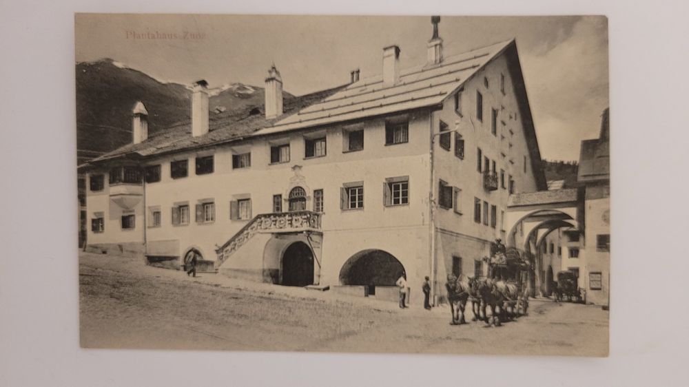 Ansichtskarte Zuoz Plantahaus um 1900 (Gebraucht) in nunningen für CHF 19 – mit Lieferung auf ...
