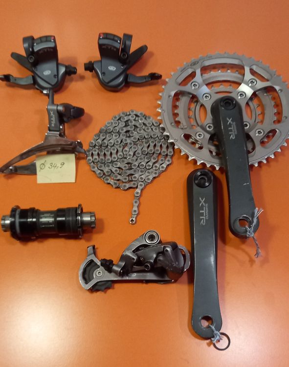 Gruppe Shimano xtr vintage 3 x 9 fach (Gebraucht) in Vacallo für CHF ...