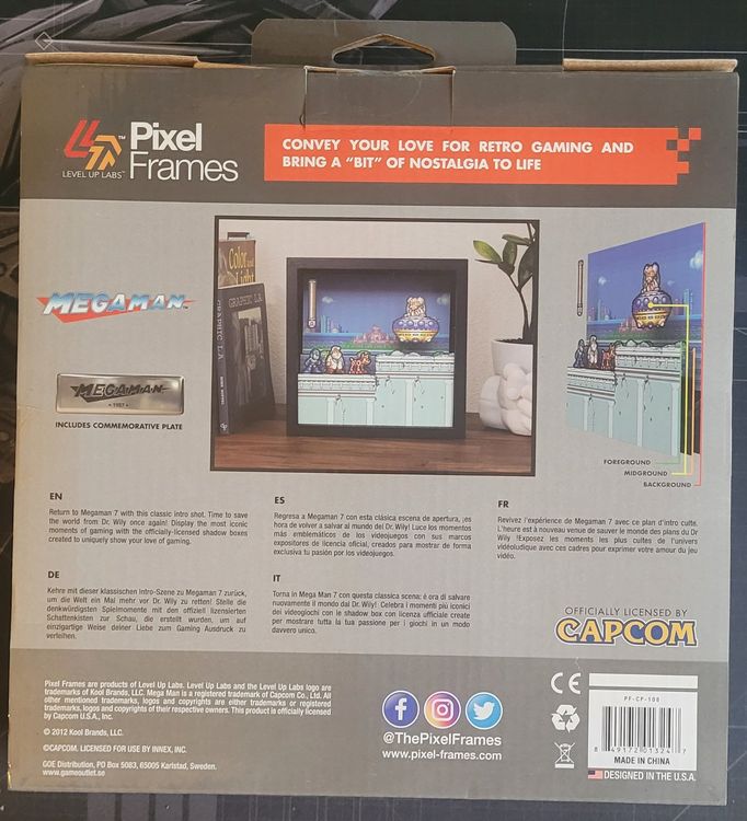 PixelFrame - Dr. Wily - Mega Man 7 (1997) on SNES® (Neu und originalverpackt) in Zürich für CHF ...